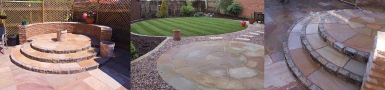 Circle Patio Installers | Abel Landscaping