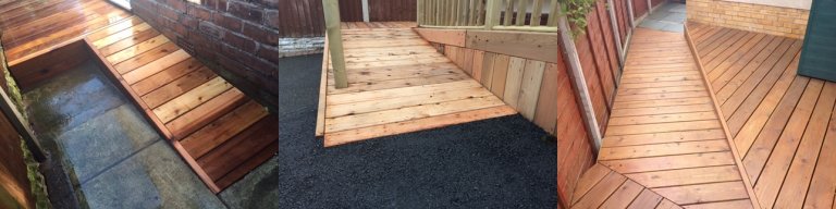 Decking Ramps and Steps | Abel Landscaping